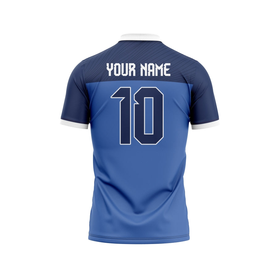 Estate Blue Custom Cricket Jersey Design | Customized Jerseys Online ...