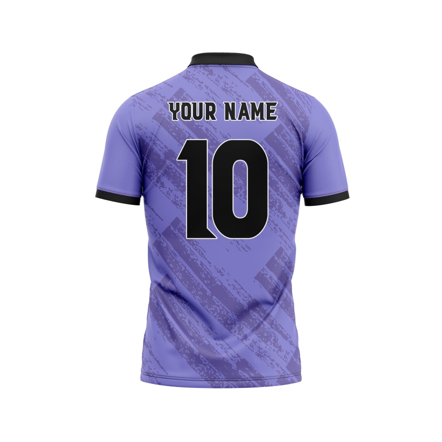 Purple Illusion Customized Cricket Team Jersey Design | Customized ...