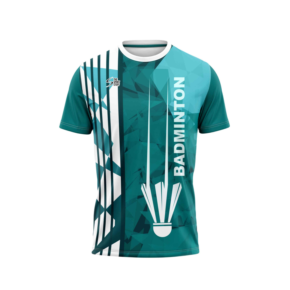 Aqua Shuttle Custom Badminton Jersey | Custom Badminton Jerseys Online ...