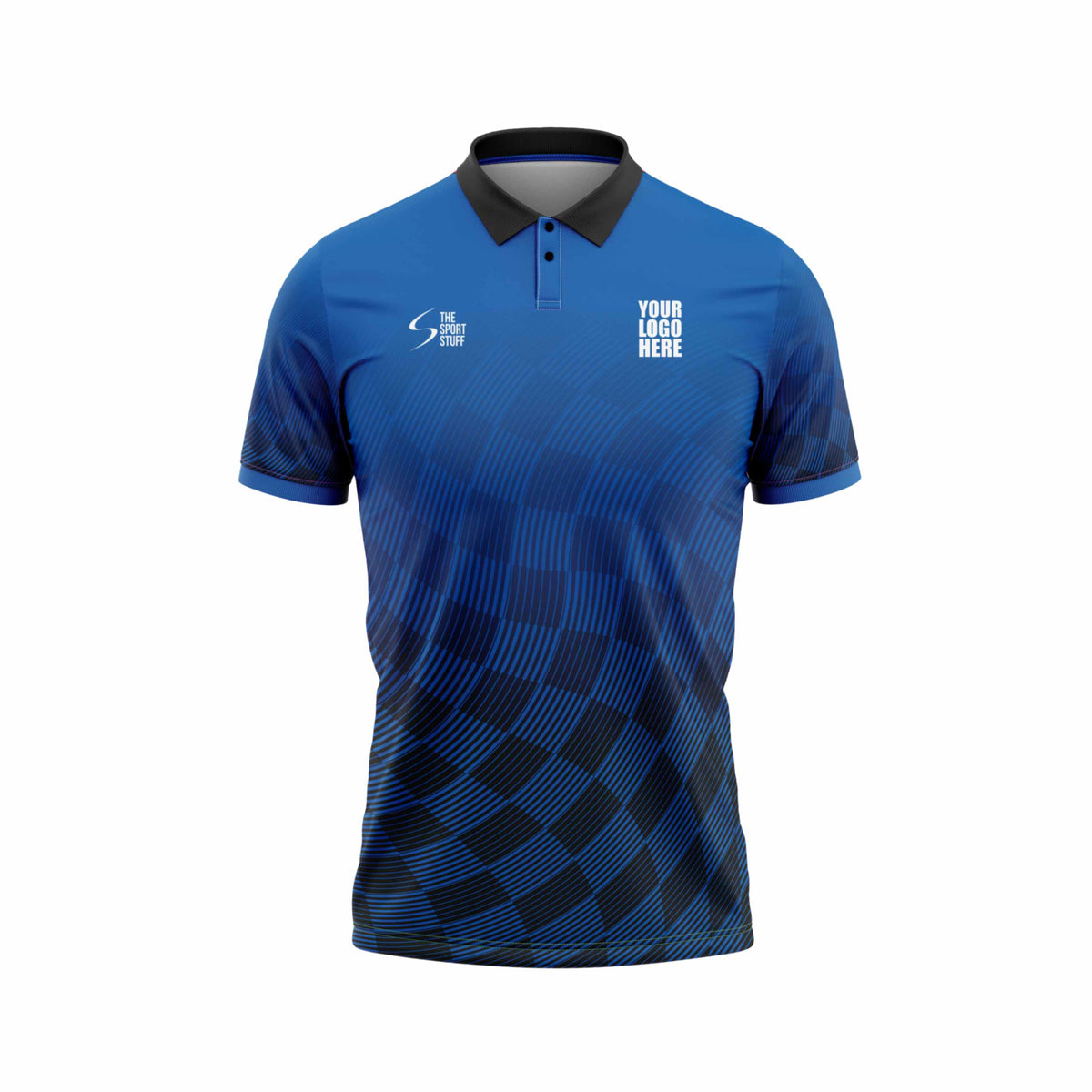 Blue Track Custom Cricket Jersey Design | Customized Jerseys Online ...