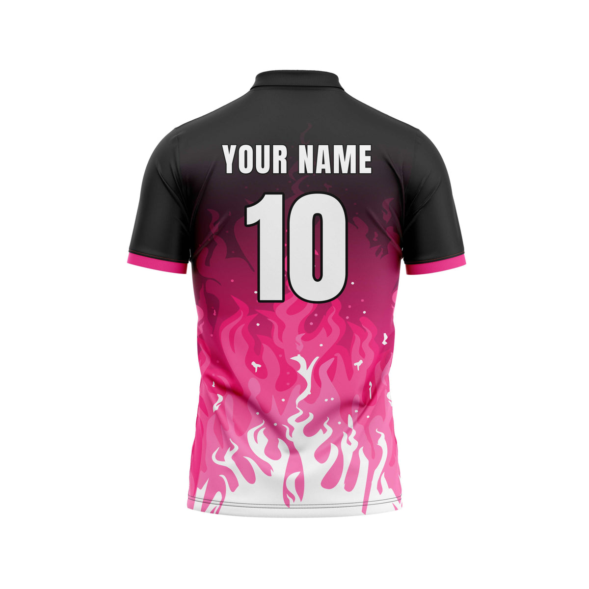 Pink Fire Custom Cricket Jersey | Customized Cricket Jerseys Online ...