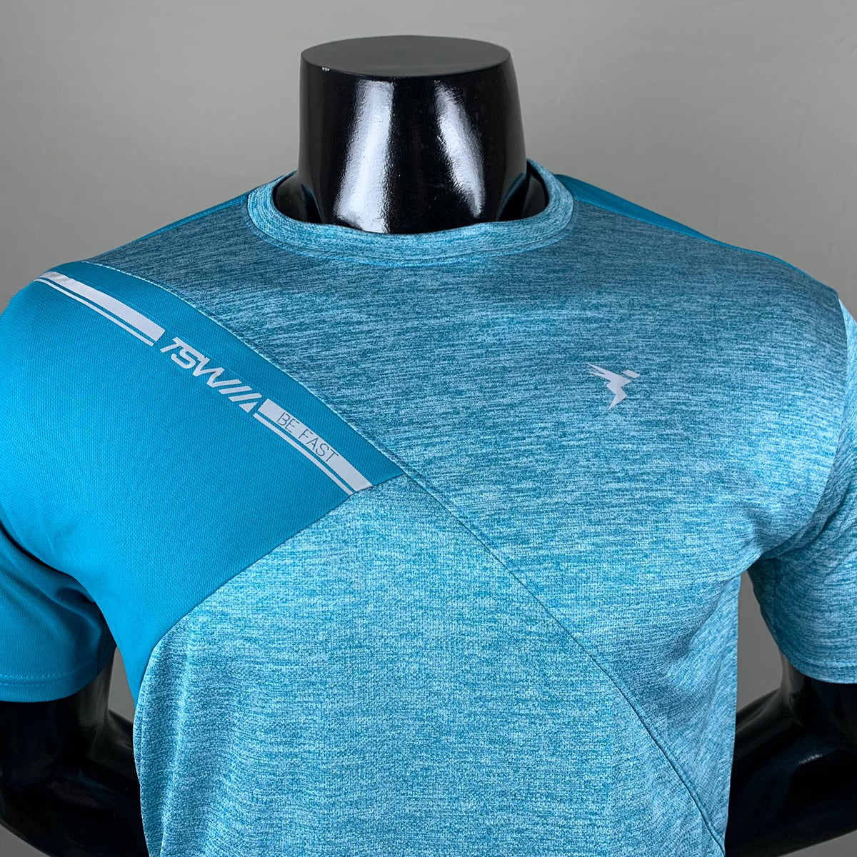 Technosport Sky Blue Dri Fit TShirt | Men Dri Fit T Shirts Online India ...