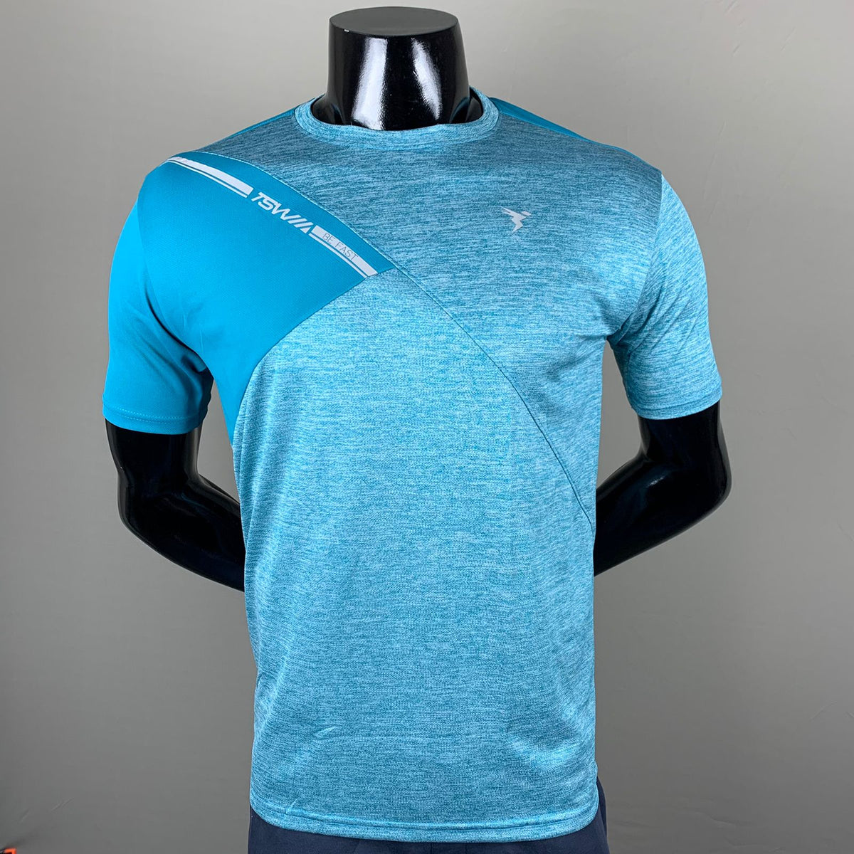 Technosport Sky Blue Dri Fit TShirt | Men Dri Fit T Shirts Online India ...
