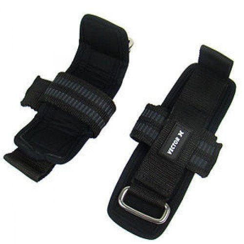 Vector X Weight Lifting Straps (Black) | Buy Fitness and Training ...